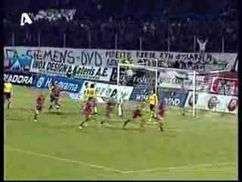 Maciej Ζurawski-First game in Greece (Larissa-AEK)