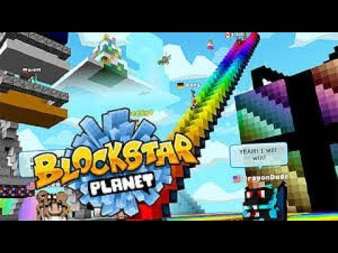 playing more block star planet - YouTube