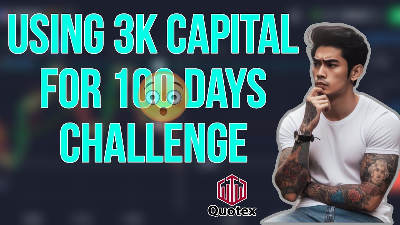 Using 3k Capital For 100 Days Challenge 💰 | Binary Trading | Trading Series - YouTube