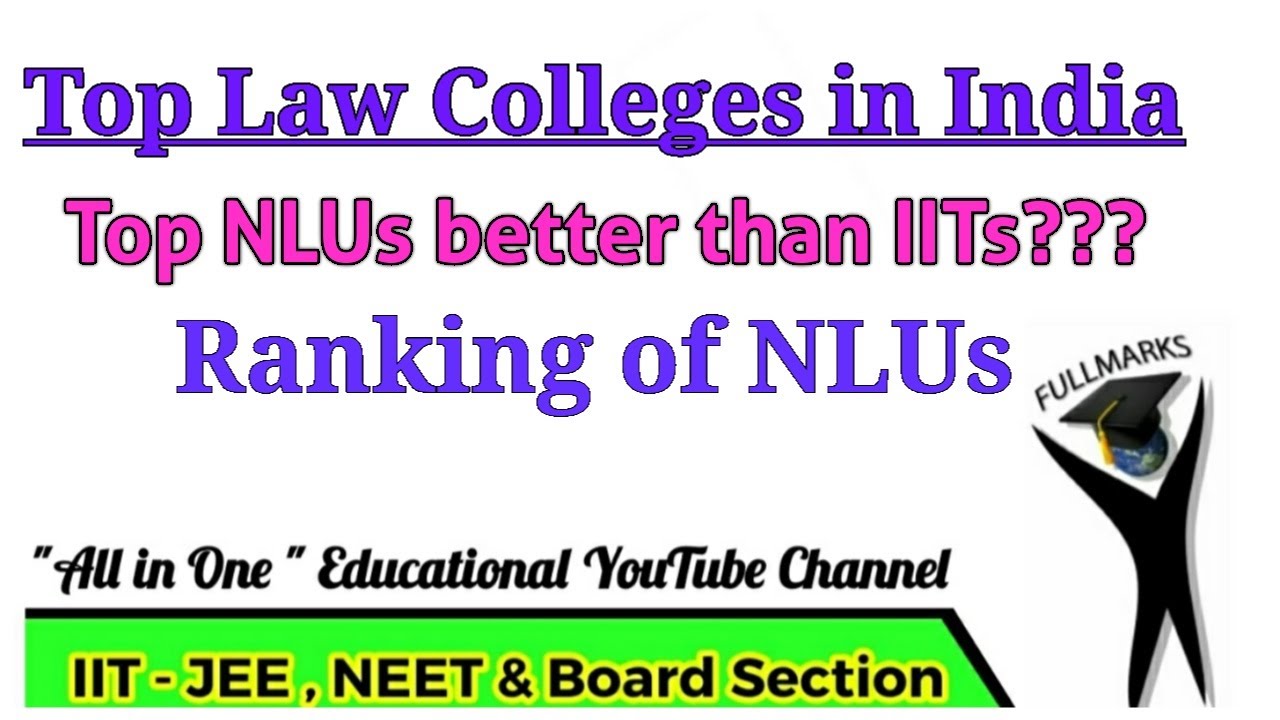 Top Law Colleges in India | Ranking of NLUs | Top 10 Law Colleges #CLAT ...