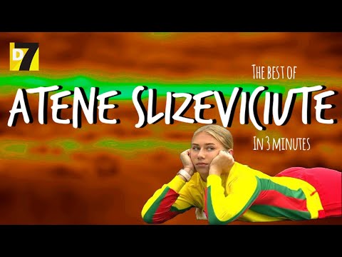 The best of Atene Slizeviciute in 3 minutes, beautiful top athlete ...