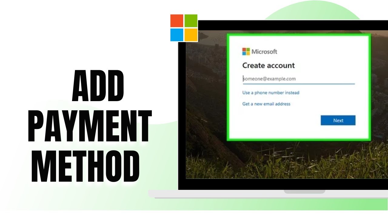 HOW TO ADD PAYMENT METHOD IN MICROSOFT ACCOUNT - YouTube