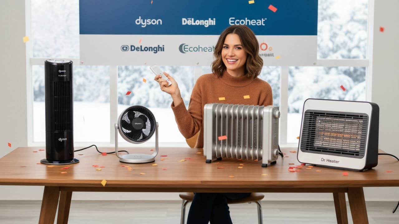 6 Best Energy Efficient Heaters 2025! Warmth Without Waste - YouTube