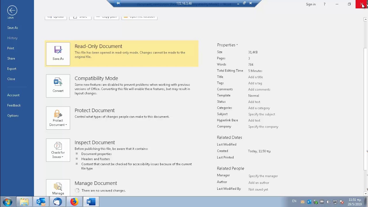 Clearswift SEG: Remove tracking history, comments and meta-data from ...