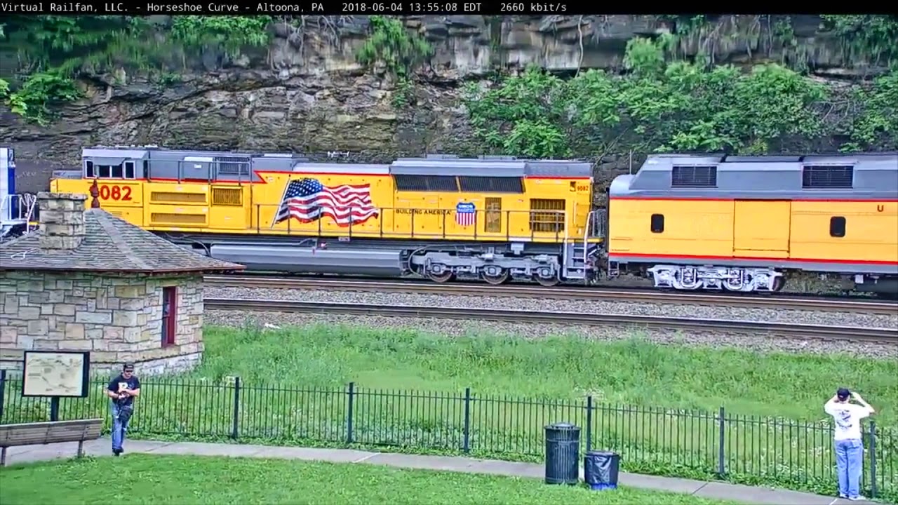 The UP OCS Returns to the Curve - YouTube