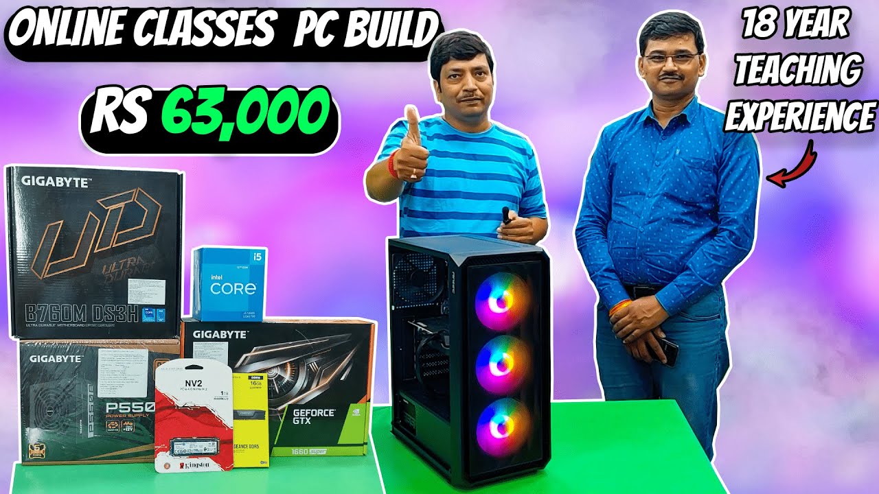 IN 63K CPU READY FOR " OBS " | SOLUTION FOR ONLINE CLASSES | intel i5 ...