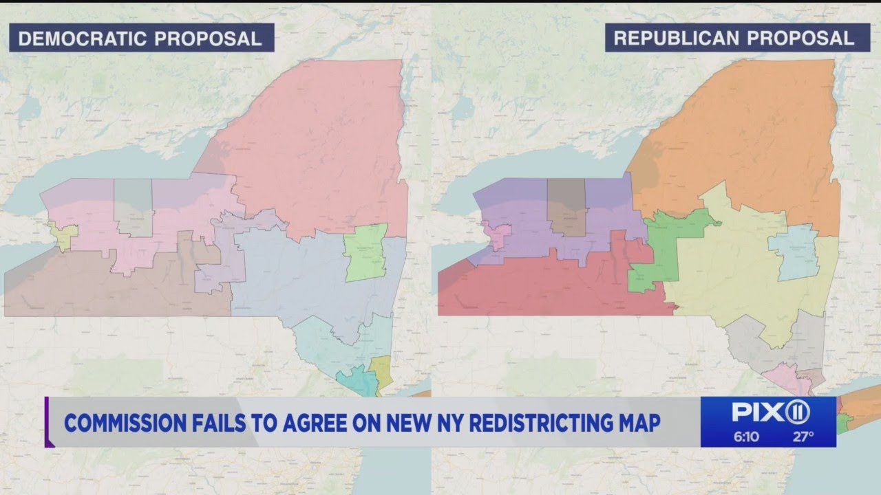 NY redistricting fight moves to state Legislature after commission ...