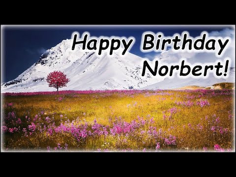 Happy Birthday Norbert! (Geburtstag Grüße) - YouTube