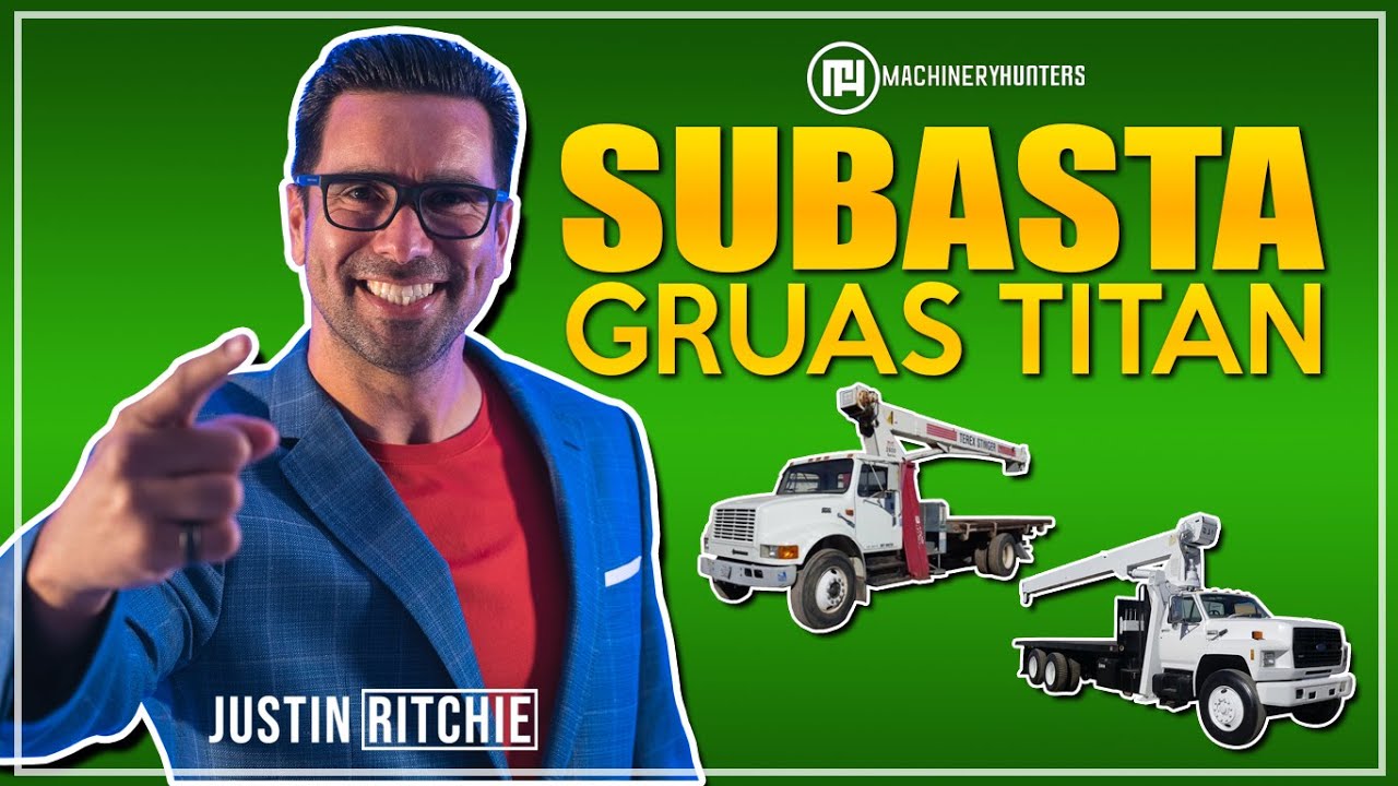 2 Compras exitosas de Grúas Titan de Subasta! con Justin Ritchie - YouTube