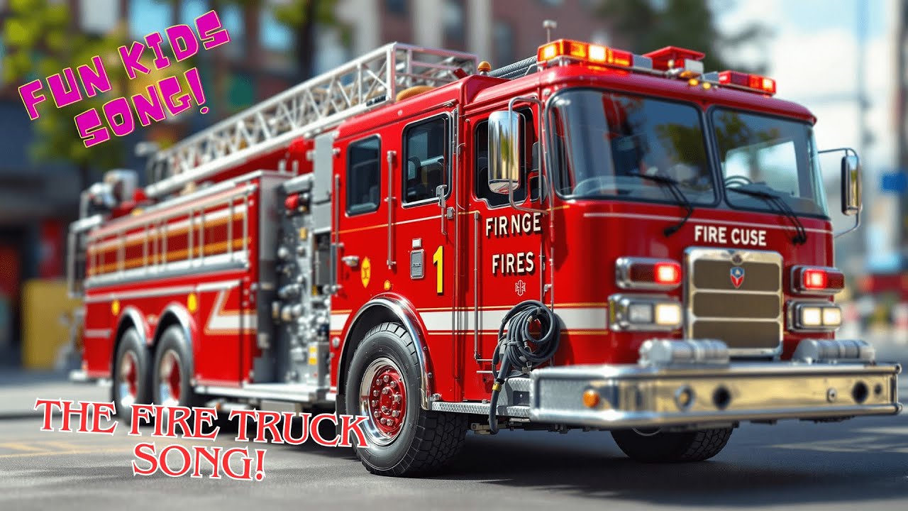 The Brave Fire Truck Song! 🚒🔥 - YouTube