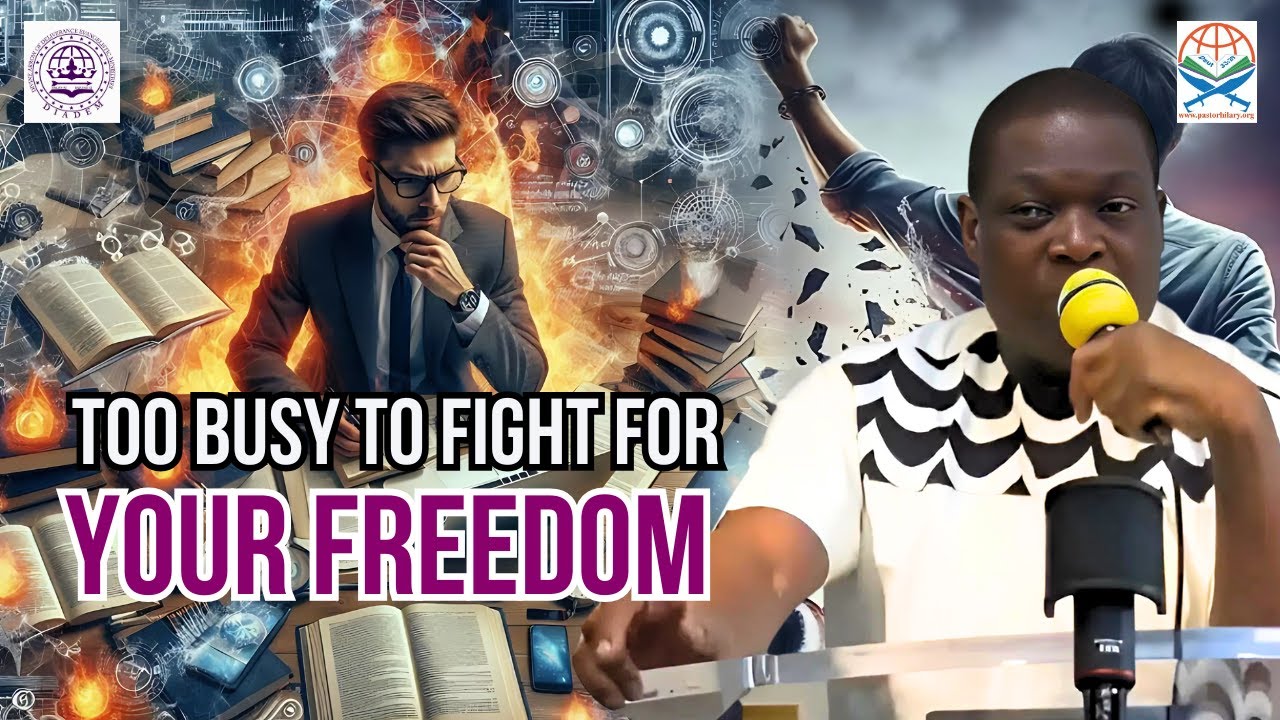 Too Busy To Fight For Your Freedom - YouTube