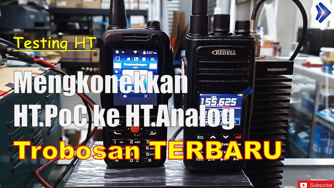 18.MENGKONEKKAN HT.POC ke HT.ANALOG - YouTube