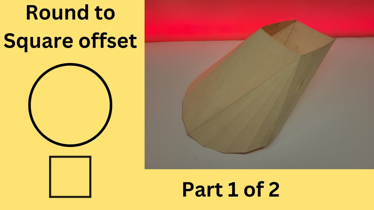 Round To Square Offset Layout Part 1 of 2 - YouTube