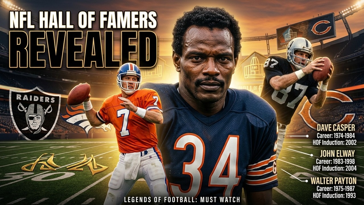 These NFL Hall of Famers Changed Football Forever 1971-1990 - YouTube