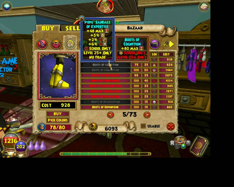 Wizard101 Bazaar - YouTube