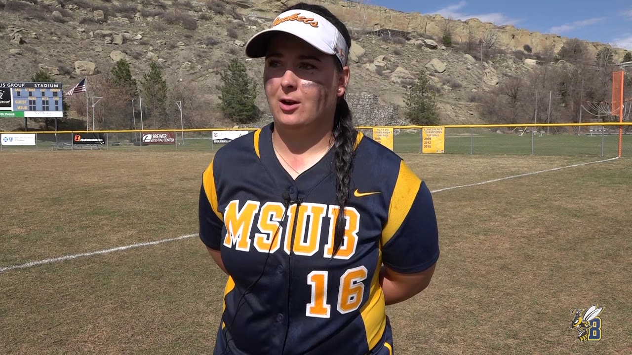 MSUB Softball Postgame - April 15, 2018 - YouTube