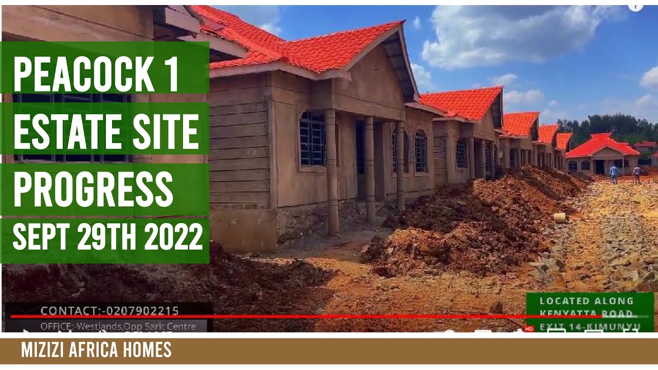 Peacock 1 Estate Site Progress - YouTube