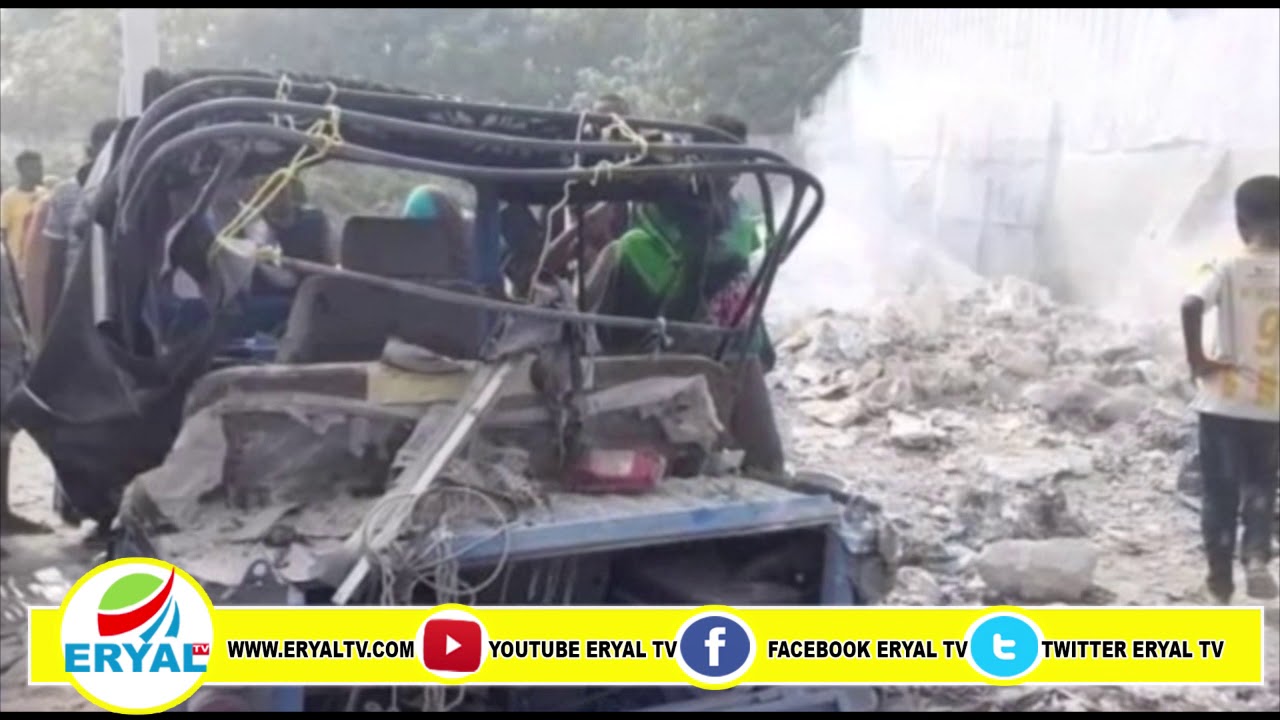 Qarax Ka Dhacay Muqdisho iyo Khasaaraha Uu Sababay - YouTube