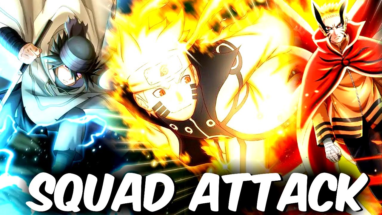 A great team main - Naruto Uzumaki ( Kurma Link Mode) squad attack ...