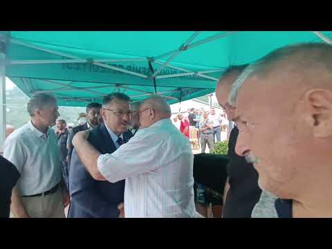 AHMET METİN GENÇ Osman DURUM hocanın cenazesine geldi