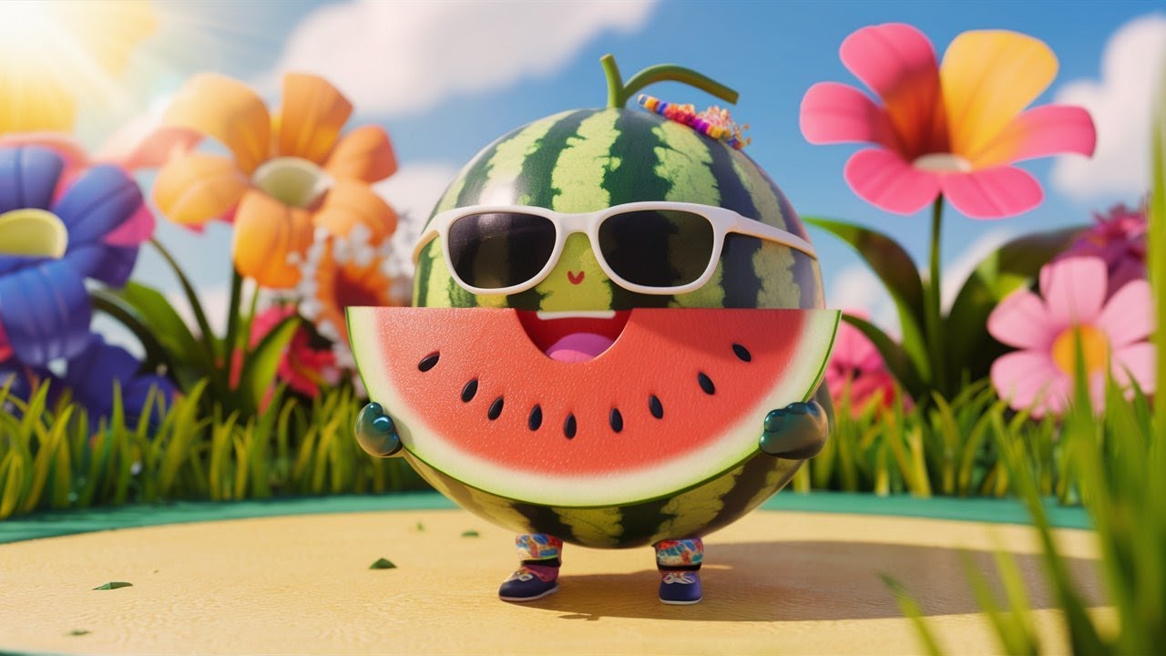 Watermellon kids song - YouTube