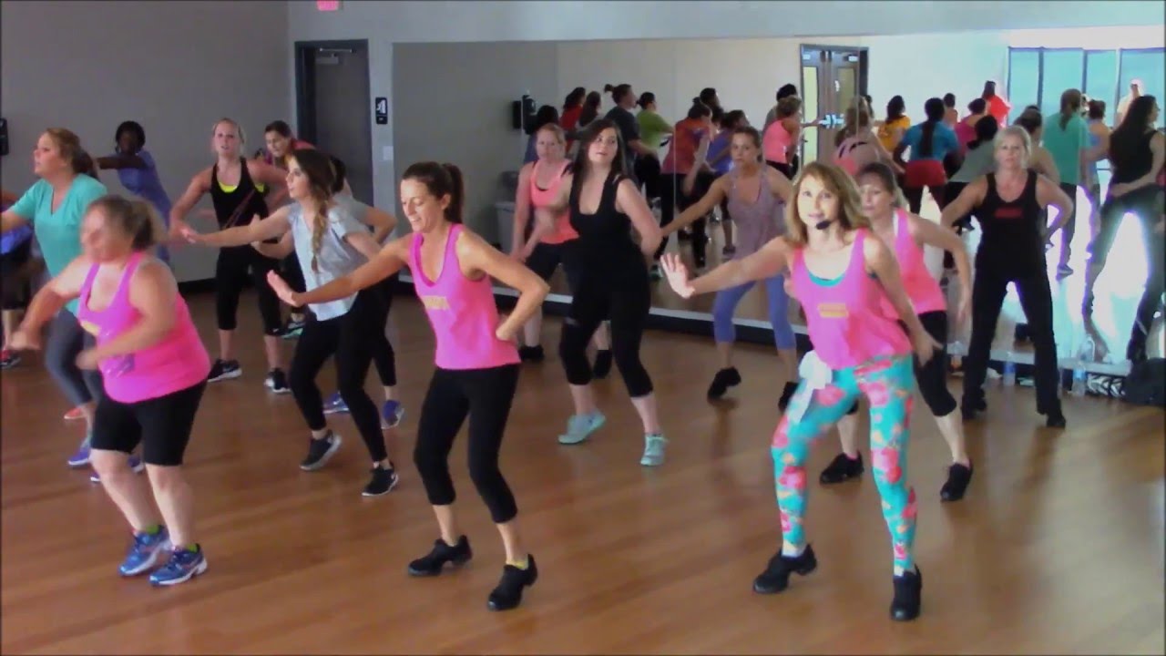 Dance Fitness and Lyrics to Party Train by REDFOO - YouTube
