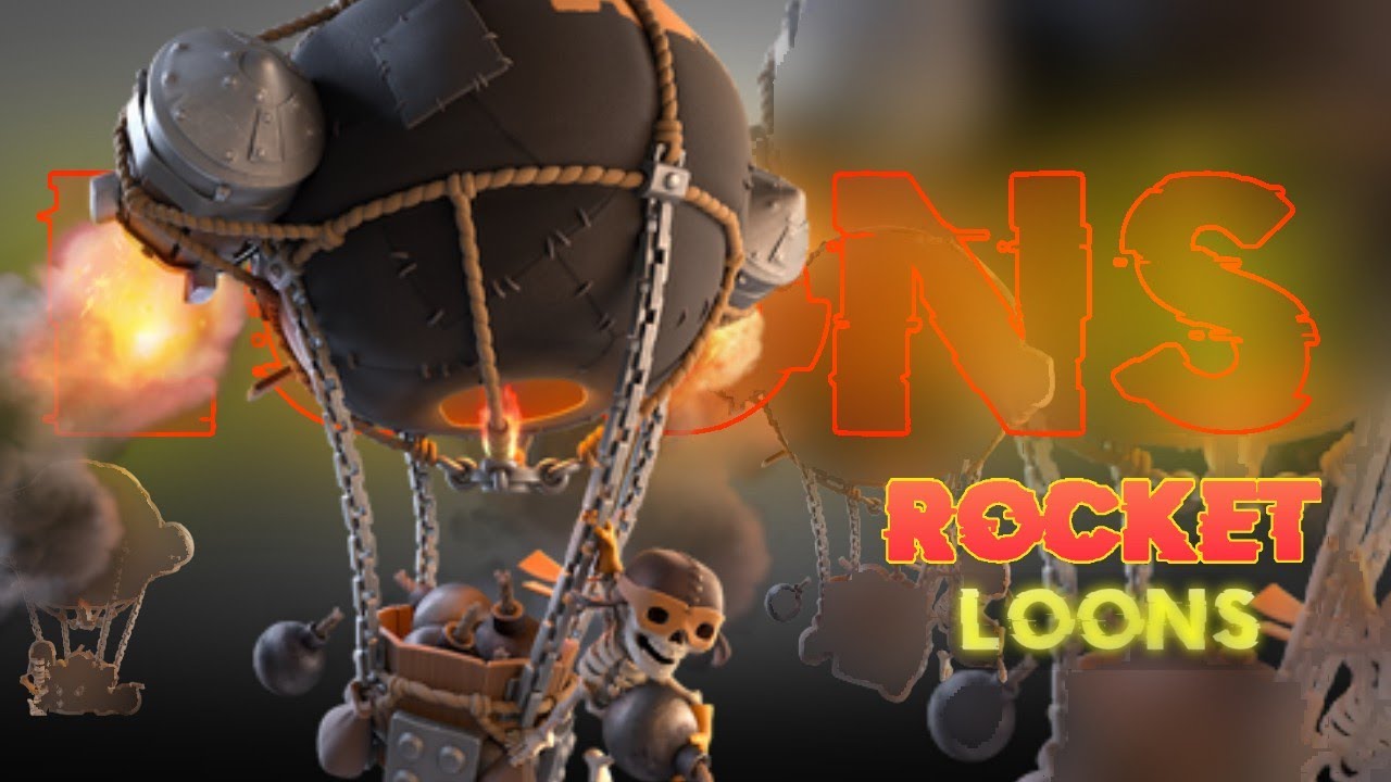 Coc new event attack | Queen Charge Rocket Lava Loons - YouTube