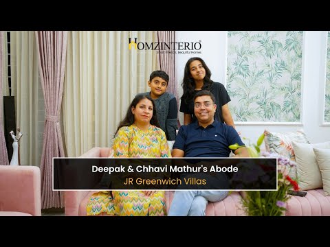 Deepak & Chhavi Mathur's Abode, JR Greenwich Villas|Luxury Villa ...