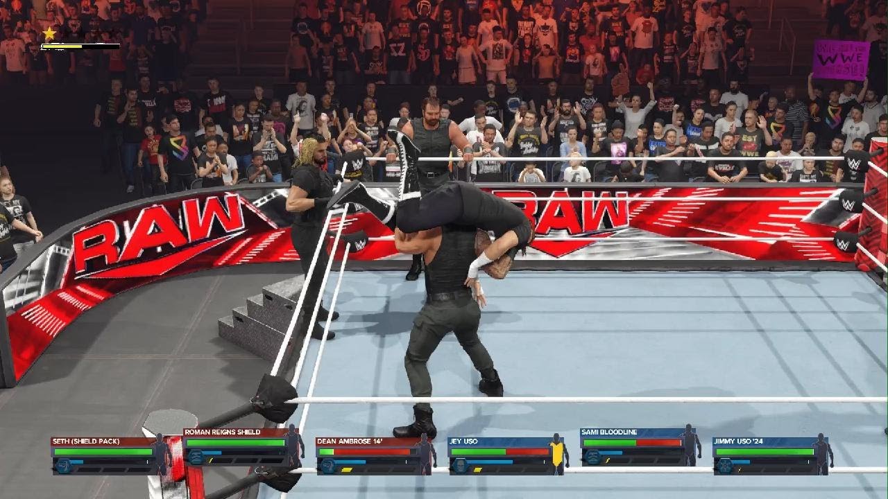 The Shield Vs The Bloodline Watch The Shield Is Most Powerful Till Now ...