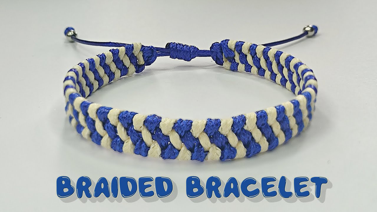 DIY Braided Bracelet | Macrame Bracelet Tutorial - YouTube