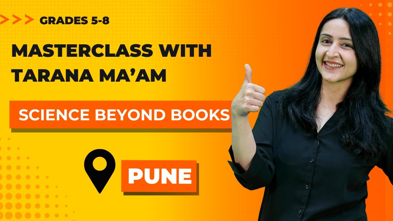 Exclusive Masterclass with Tarana Ma'am @BYJU'S Pune - YouTube