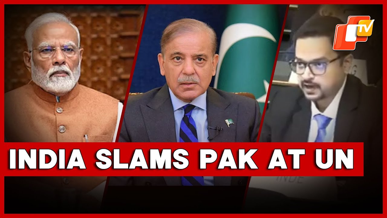 India Slams Pakistan At UN, Says Islamabad 'Bombing Its Own People' In ...