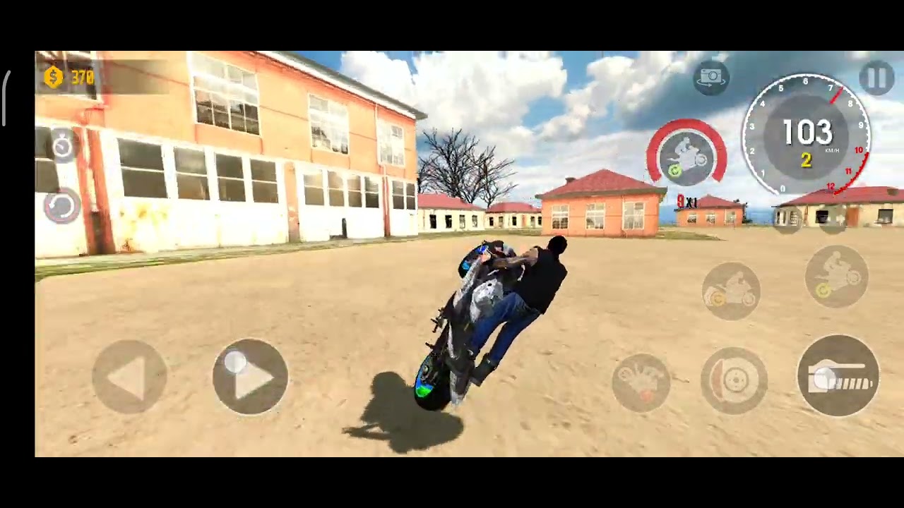 Bike race |bike stunt game play| speed bike game |extreme bike ride ...