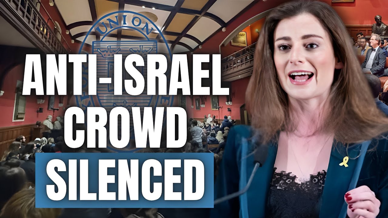 Anti-Israel Crowd DUMBSTRUCK as Natasha Hausdorff Says The Truth About ...