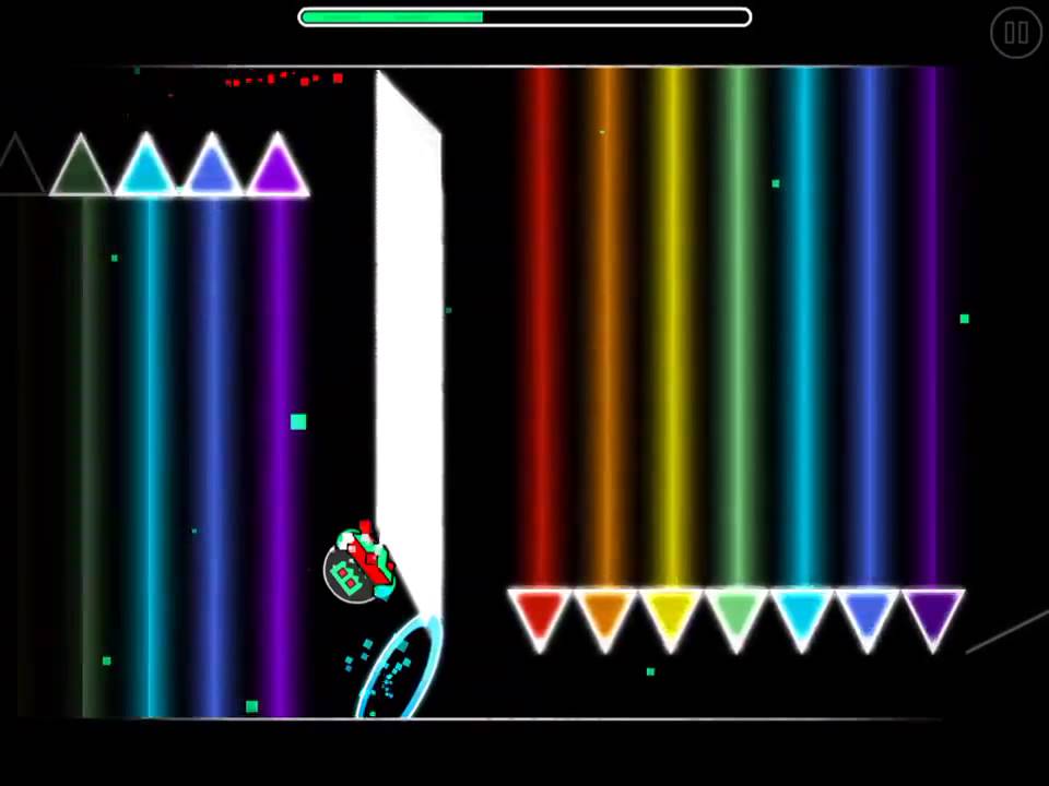 Geometry Dash Rainbow by tnt - YouTube