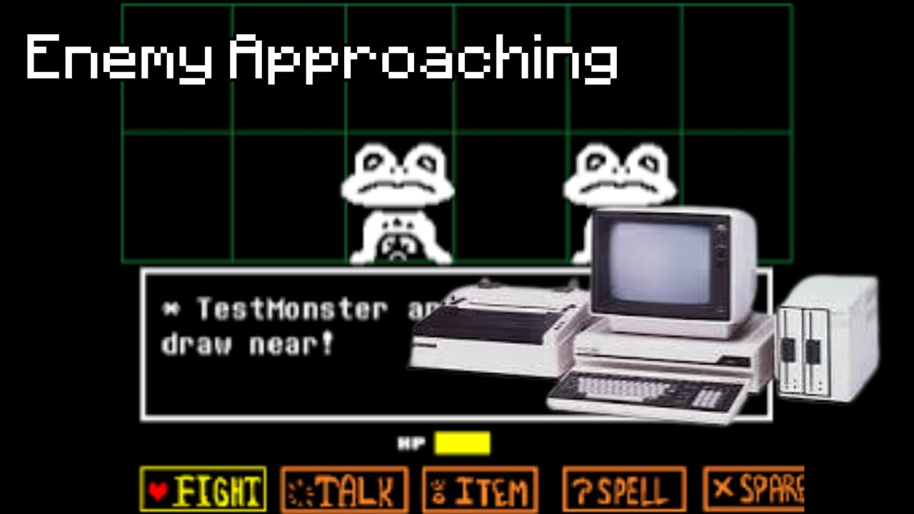 Undertale - Enemy Approaching (PC-98 Soundfont) - YouTube