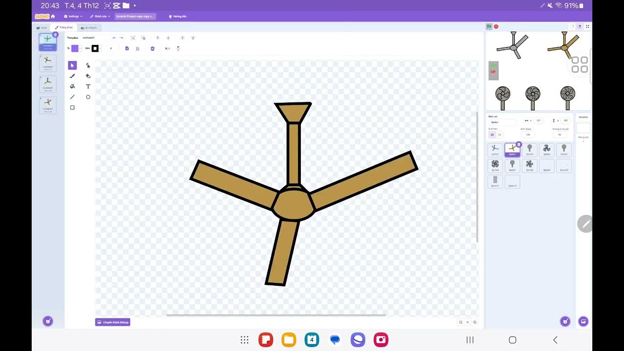 fan scratch - YouTube