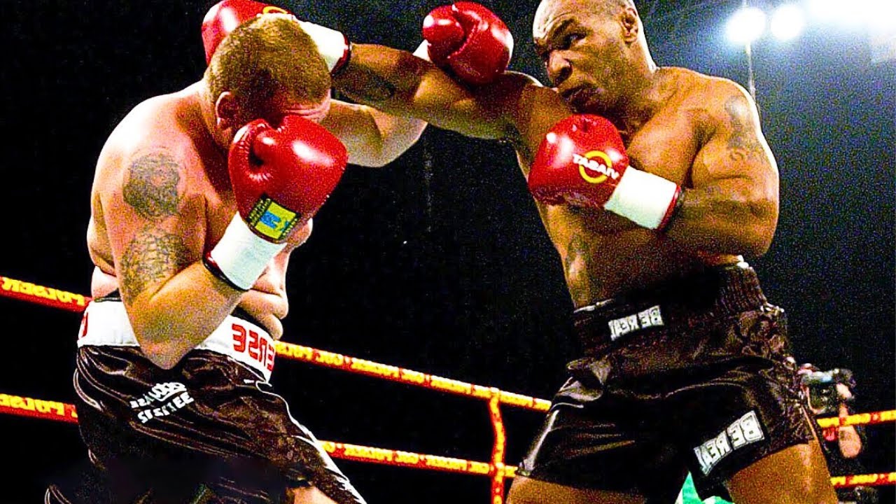 Mike Tyson (USA) vs Brian Nielsen (Denmark) RTD Boxing Fight - YouTube