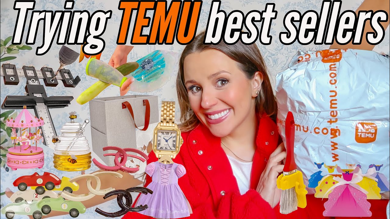 TEMU BEST SELLERS HAUL + REVIEW! - YouTube