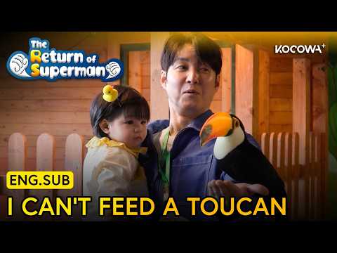 Appa is Terrified But Haru is Chilling | The Return of Superman EP616 | KOCOWA+