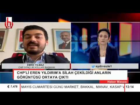 CHP'li Eren Yıldırım'a silah çekiliği anların görüntüsü ortaya çıktı! / Emre Yılmaz