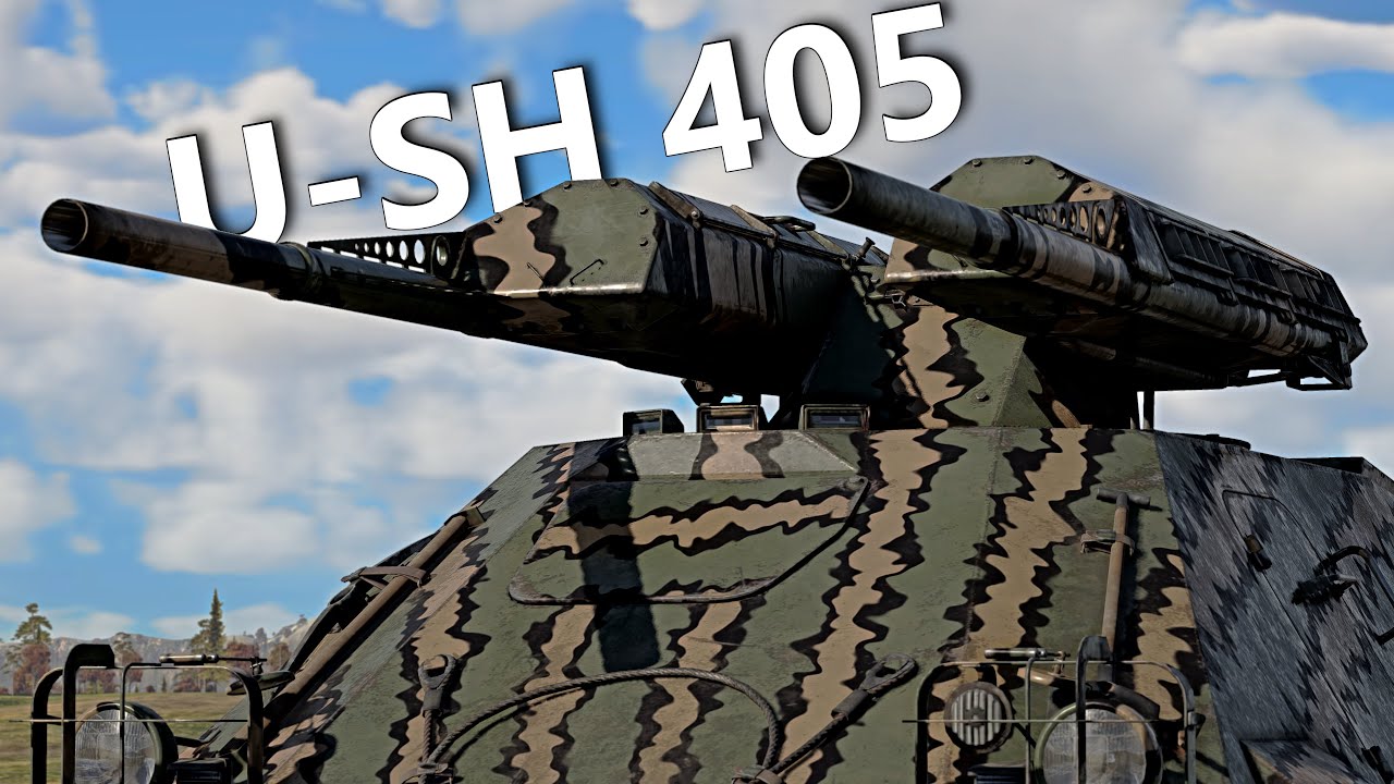 A Tank Hunter Equipped With Two 81mm Rocket Launcher || U-SH 405 - YouTube