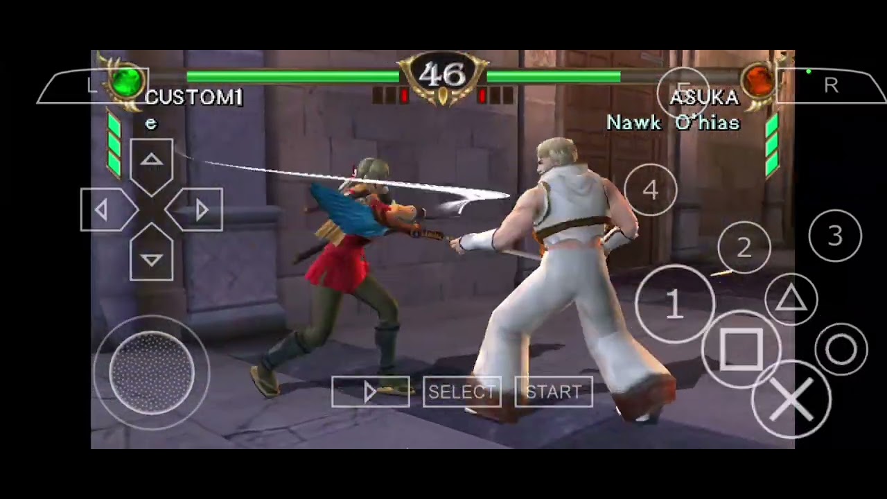 Soul calibur broken destiny psp gameplay - YouTube