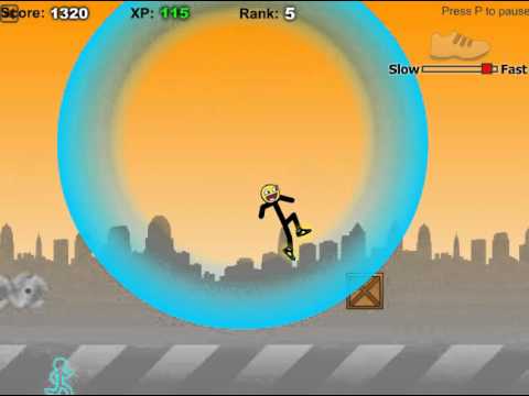 Stick run Box jumping - YouTube
