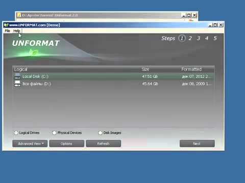 Установка и активация Unformat - YouTube