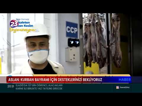 BEŞİR DERNEĞİ ELAZIĞ TEMSİLCİSİ ASLAN: KURBAN BAYRAMI İÇİN HAYIRSEVERLERİN DESTEKLERİNİ BEKLİYORUZ