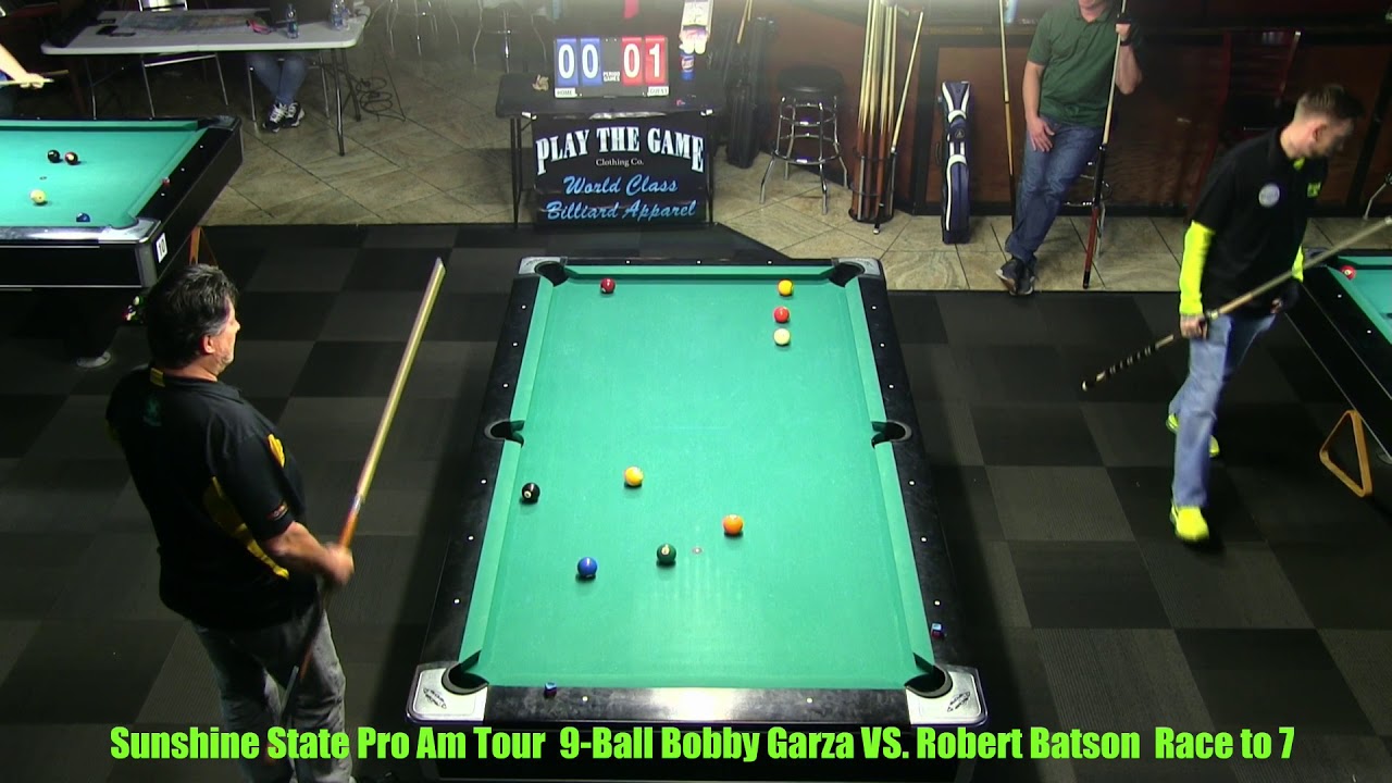 Sunshine State Tour 2018 Bobby Garza VS Robert Batson Race to 7 - YouTube
