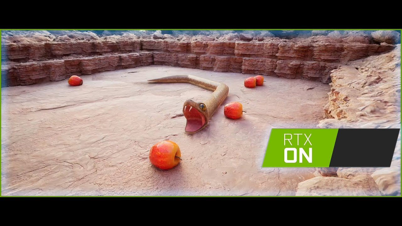 Змейка с RTX • RTX ON - YouTube
