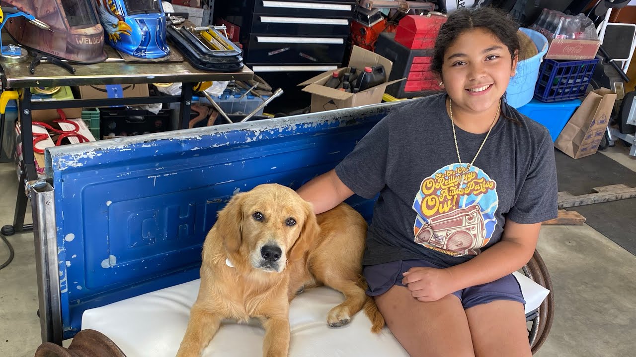 Chevy Tailgate Bench - YouTube