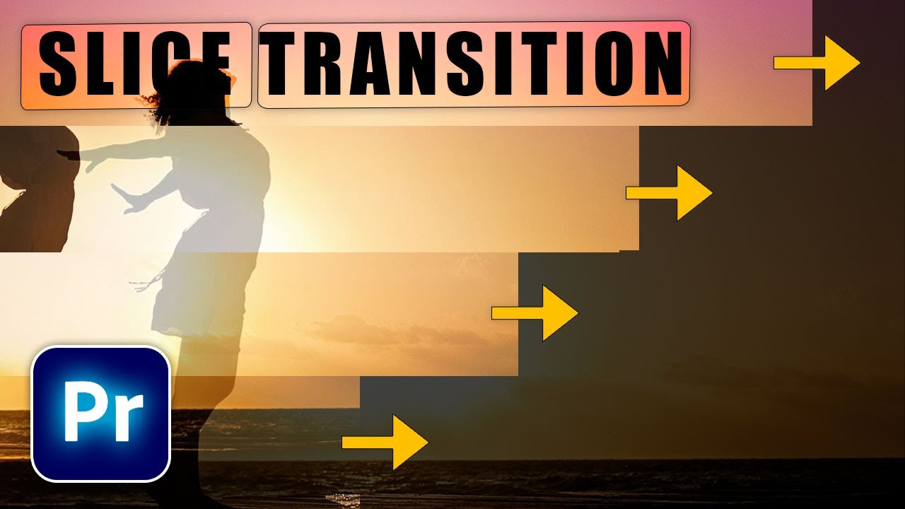 SLICE Video Transition Effect in Premiere Pro - YouTube
